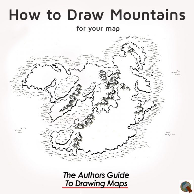 Author's Guide To Drawing Maps - Learn how to draw a map